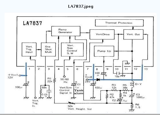 TEKNIKAMANIA.com: TV KONKA K1437C1 vertikal menyempit