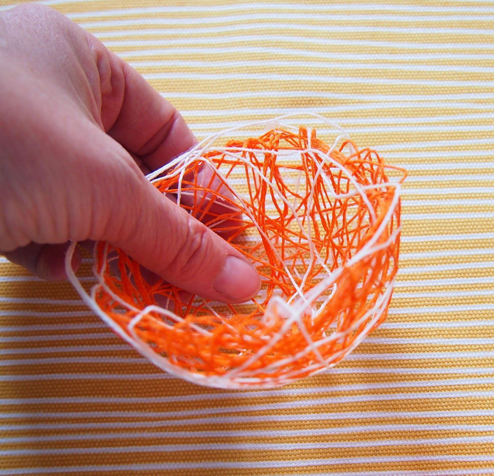 The Tiny Funnel: String Nests for Easter