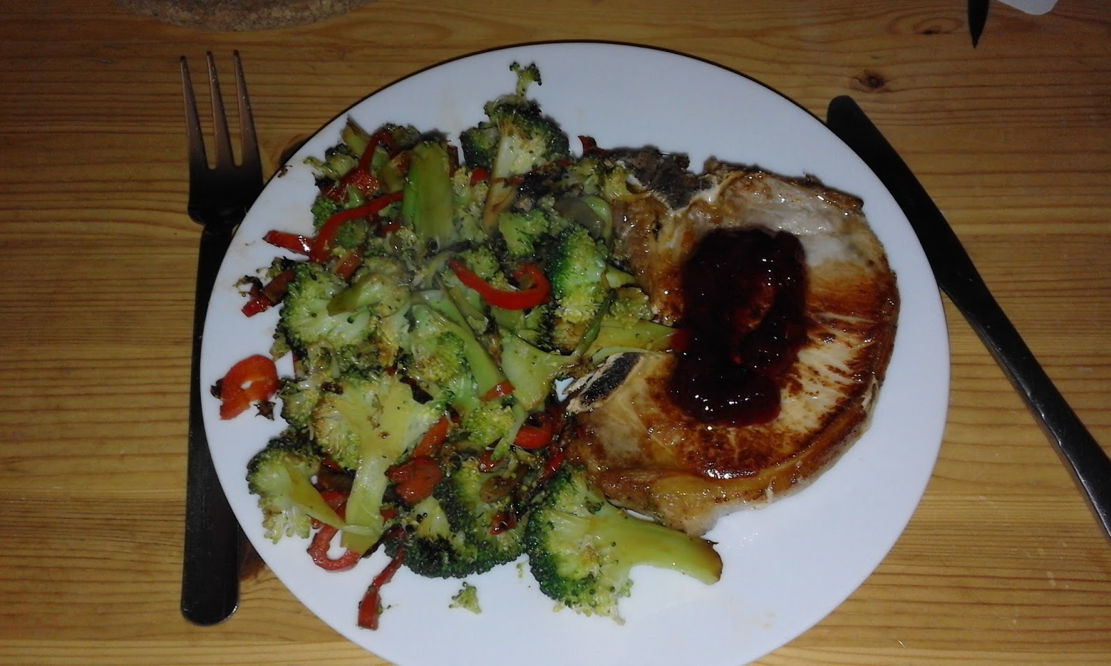 JoGeek vs The Gluten: Norway Recipe Box: Pork Chops with Lingonberry ...