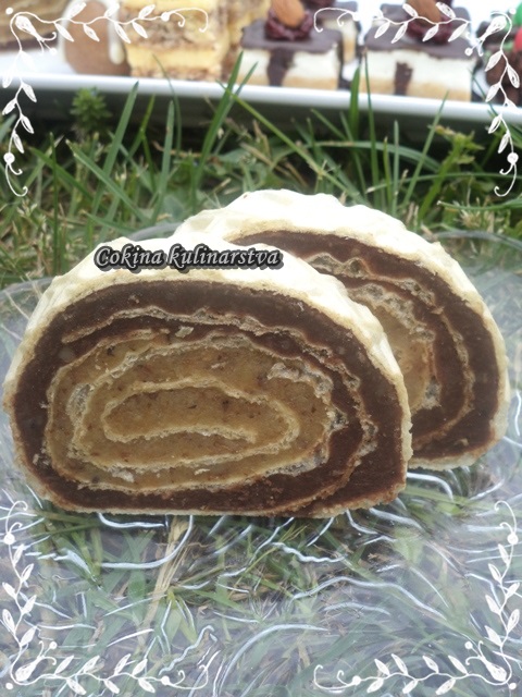 Cokina kulinarstva: DVOBOJNI OBLANDA ROLAT