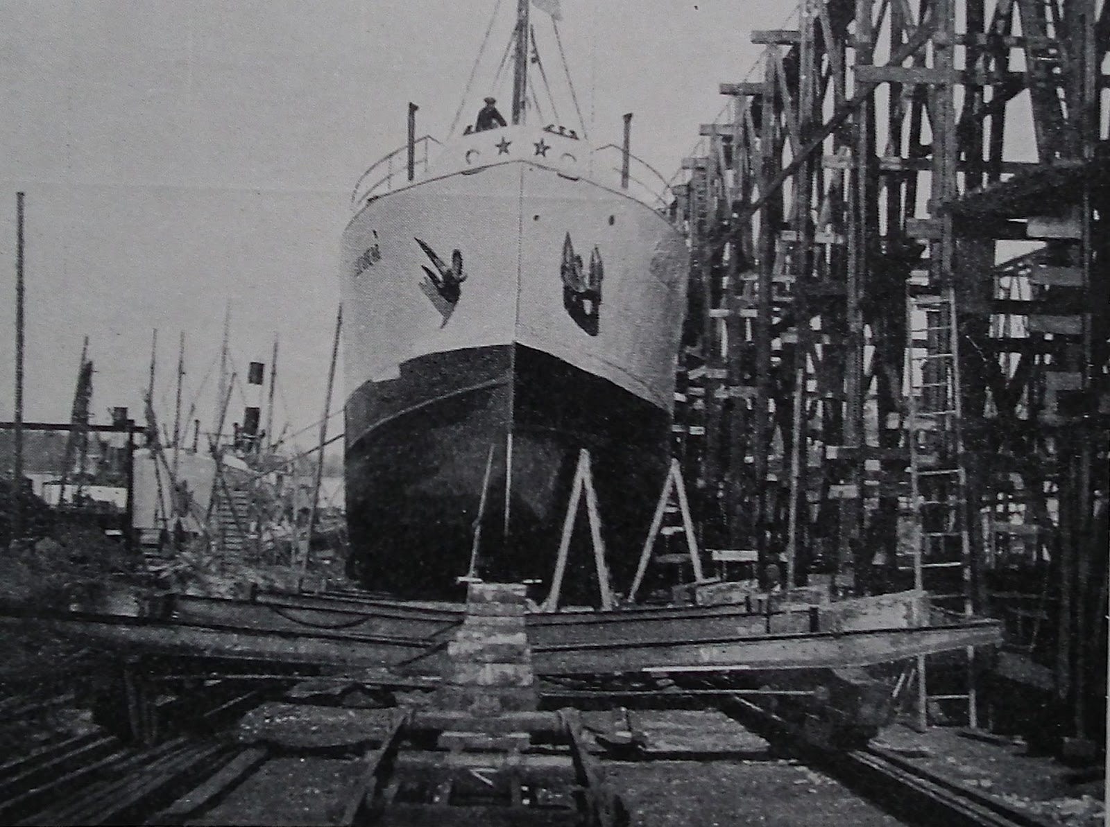 The Things I Enjoy: Swedish shipyards in the early 1920s