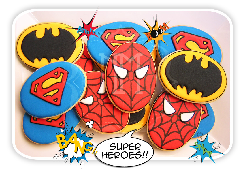 N.M. Galletas Artesanas: Super Héroes