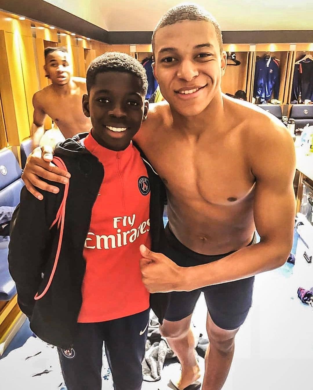 Footballers in underwear: KYLIAN MBAPPE