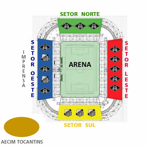 TORCIDA DO MIXTO OCUPARÁ OS SETORES NORTE E LESTE DA ARENA PANTANAL ...