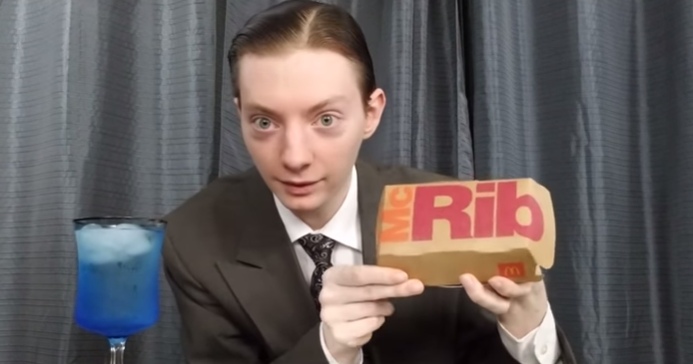 REVIEW BRAH OBSESSED FOOD REVIEWS: McRIB is Back with Reviewbrah