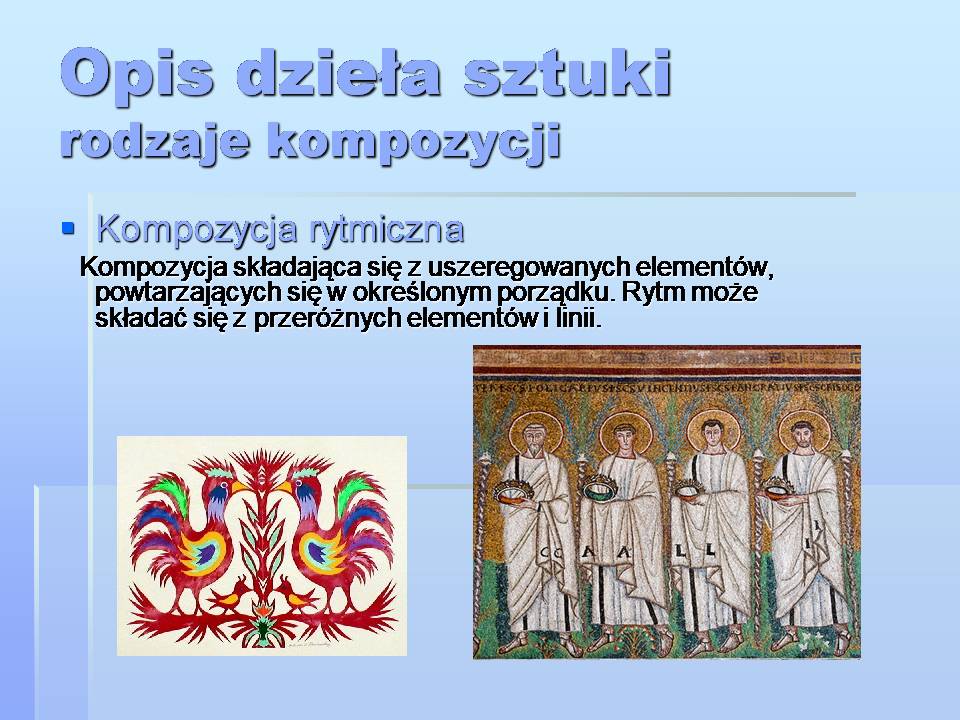 Galeria Czternastki: Opis obrazu.