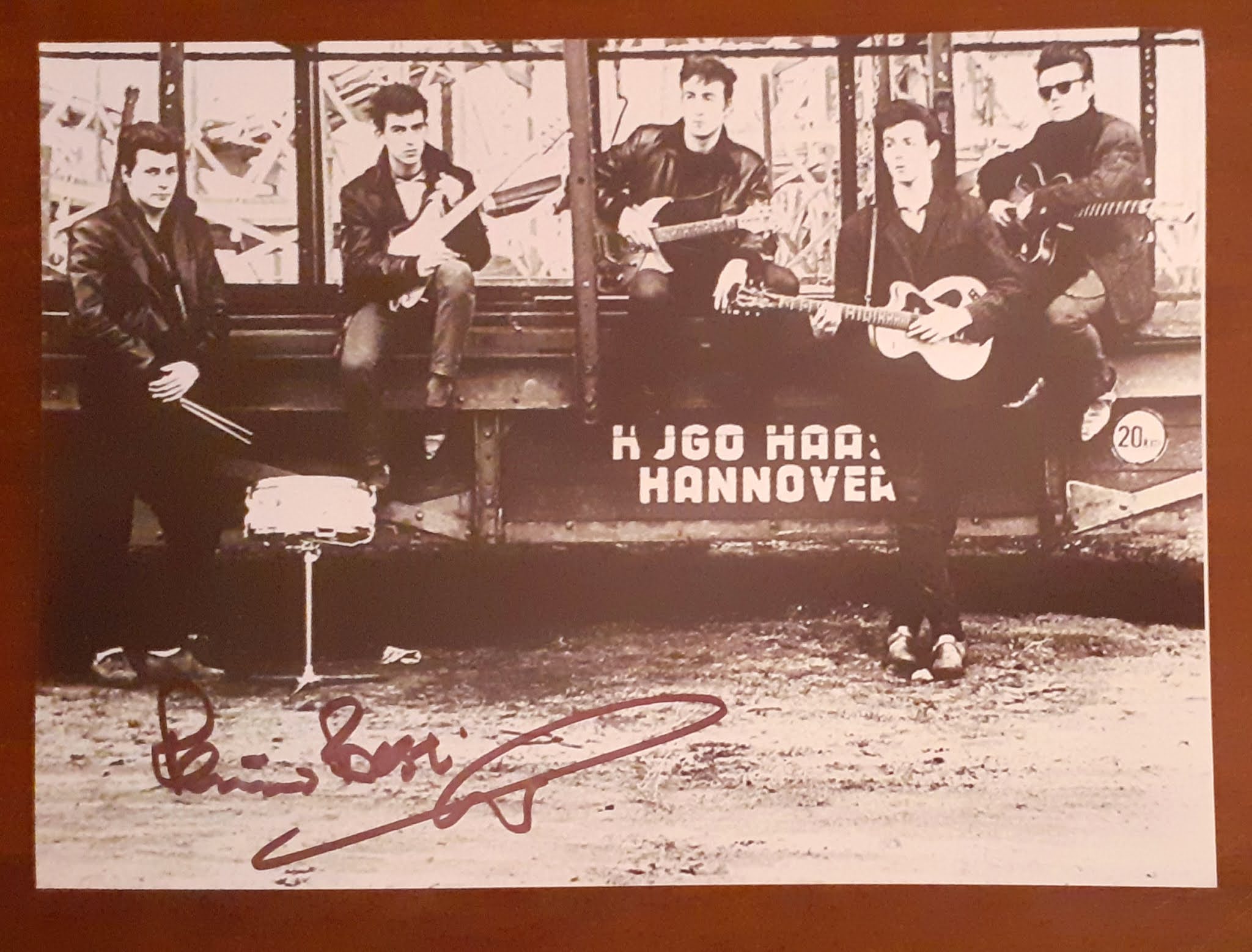 Autograph VIP: Pete Best, first drummer of The Beatles