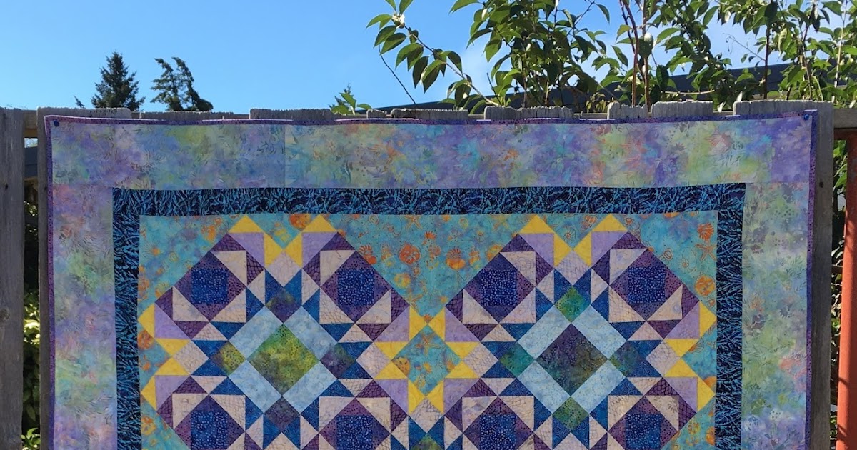 PamelaQuilts: New Pattern Release - Tidepools