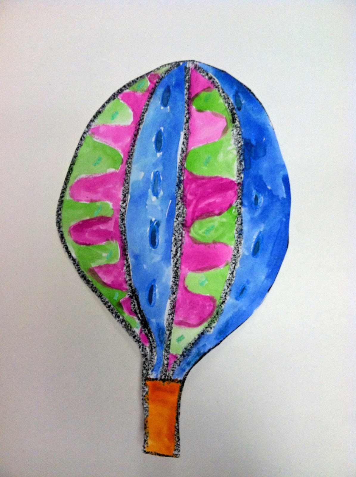 Art Adventures: 1st Grade: Hot Air Balloons