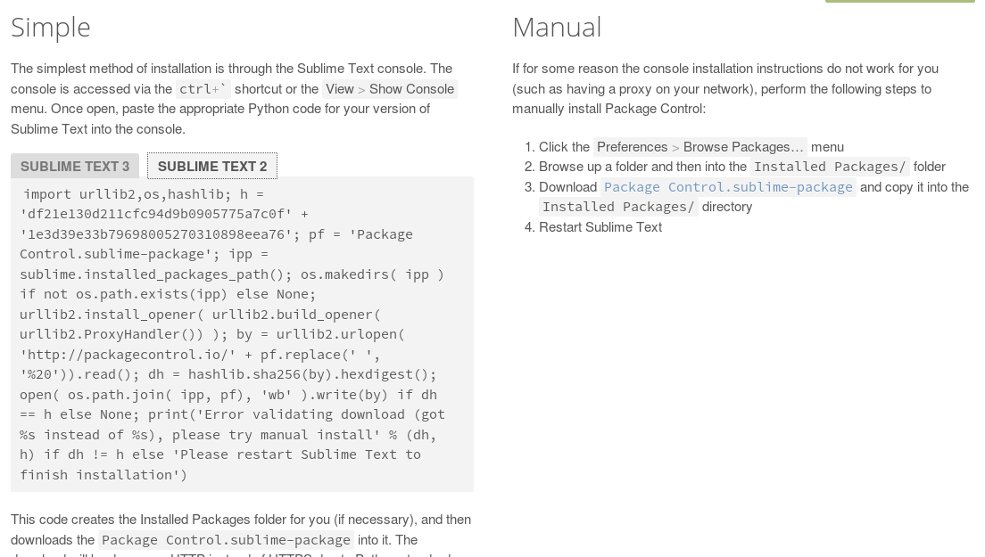 Mis apuntes: Instalar emmet en SublimeText Mis apuntes: Instalar emmet en SublimeText
