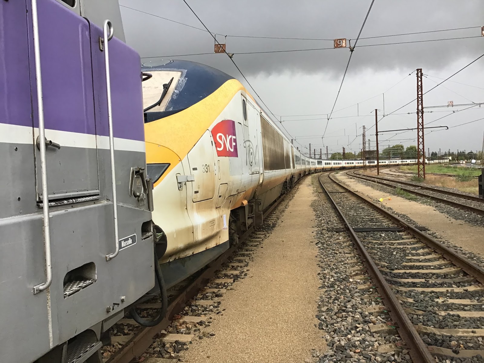 LA PASSION DU TRAIN: Acheminement par CMR de la rame Eurostar 3310 vers ...