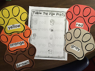 Mrs. Lee's Kindergarten: Dog's Colorful Day Centers and Activities