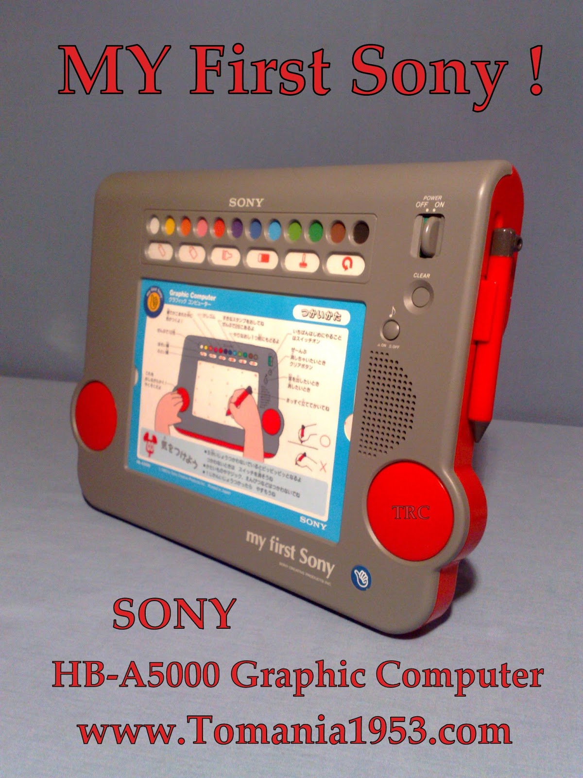 TOM's TECH TOYS: SONY Made in Japan