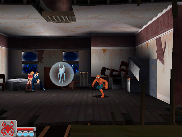 Spider Man Web of Shadows para Nintendo DS!