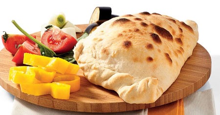Vegetable Calzone (Folded Pizza) recipe -Taste USA