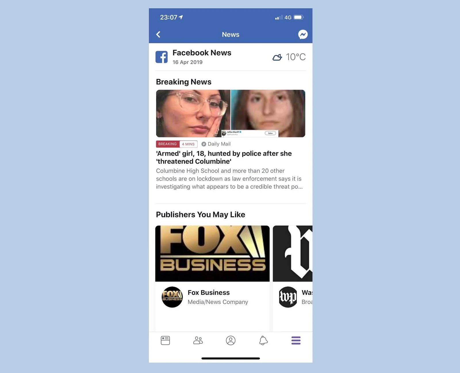 Facebook is Working on a "News" Tab!