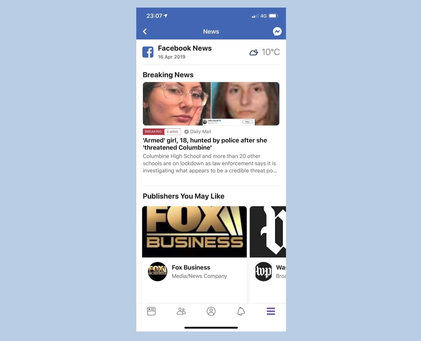 Facebook is Working on a "News" Tab!