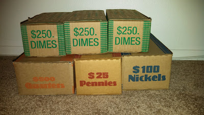 Big Game Coin Roll Hunting: Big Coin Roll Hunt! 6 Boxes!