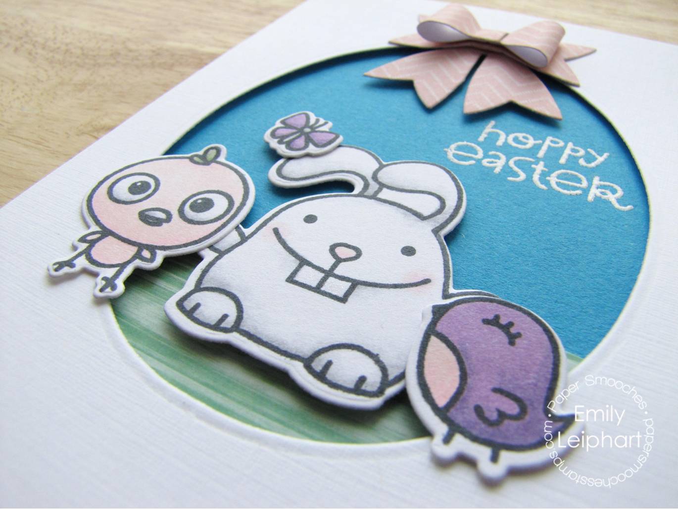 Emily Leiphart: {Paper Smooches Video} Easter Card with Easter Egg Die ...