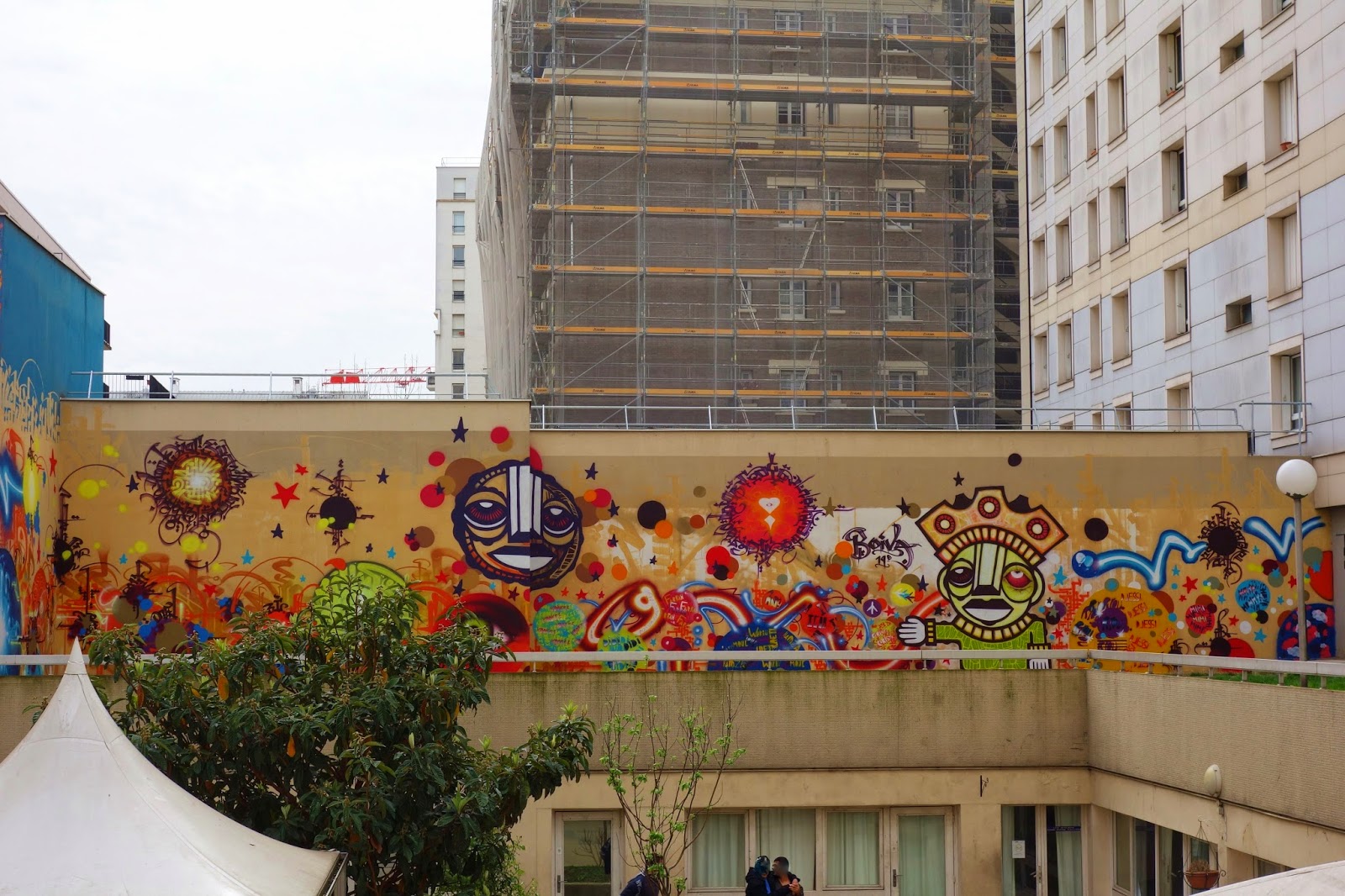 Sunday Street Art : dAcRuZ - rue Riquet - Paris 19 - Paris la douce ...