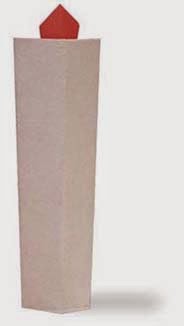 Candle - Easy Origami instructions For Kids
