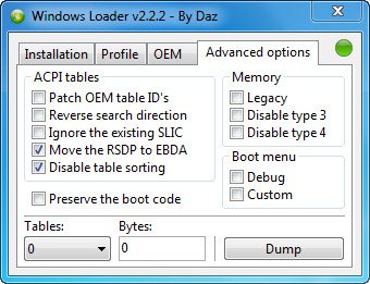 Windows Loader 2.2.2 by Daz [En] - Windows
