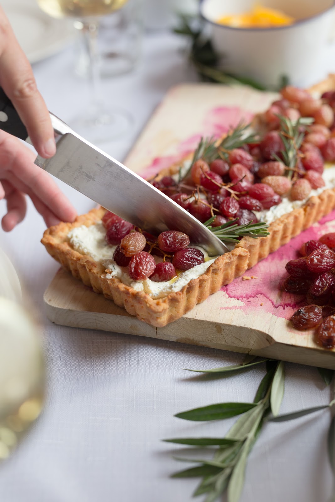 The Hungry Excavator: Roasted Grape Sauce Recipe