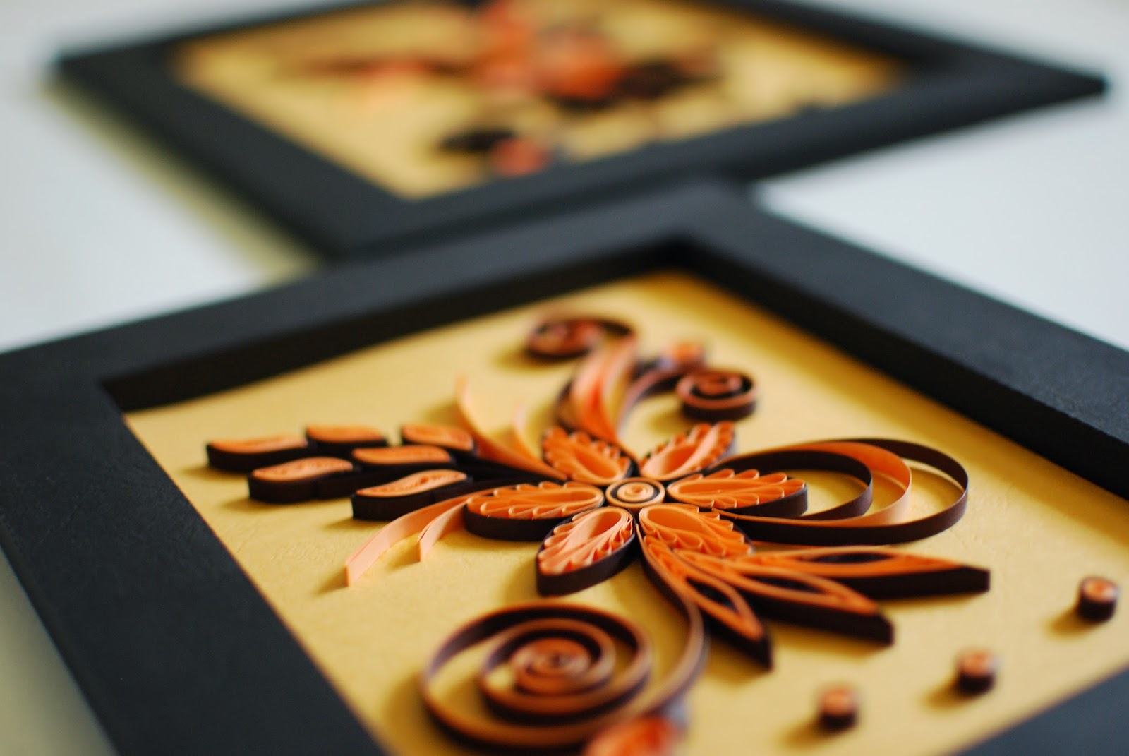 invitatii handmade: Tablouri quilling - modele noi - feb. - apr. 2014