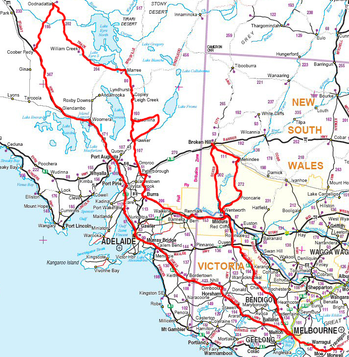 Living the Dream in Oz: Coober Pedy, Painted Desert, Oodnadatta Track ...