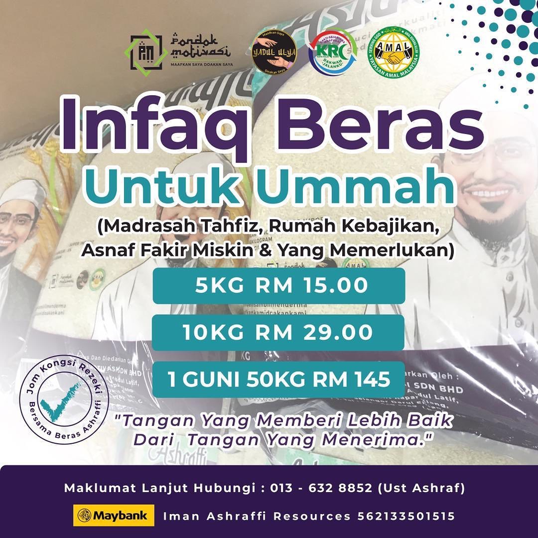 INFAQ : GANJARAN PAHALA BERSEDEKAH IBARAT 700 KALI GANDANYA