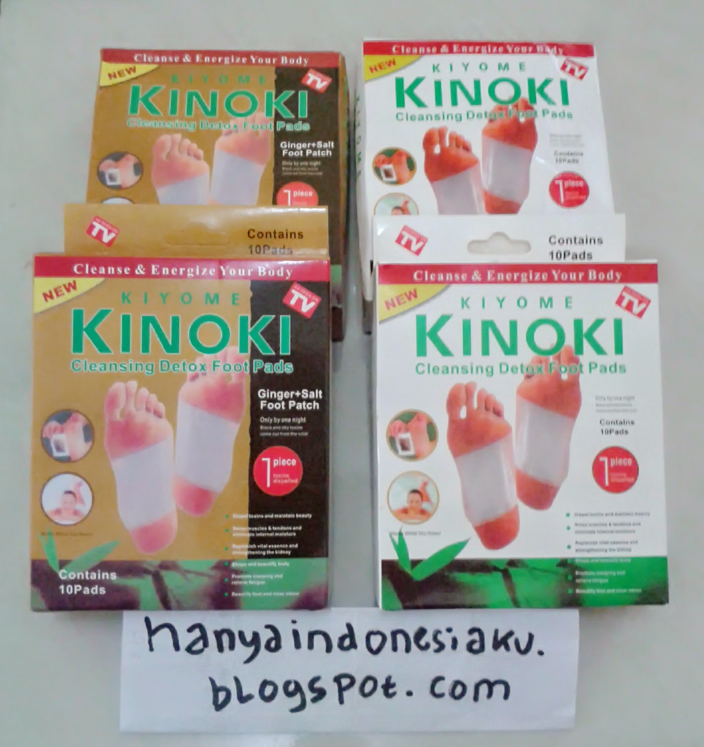 Detoks Alami , keluarkan racun tubuh dengan Kinoki | Belanja Online ...