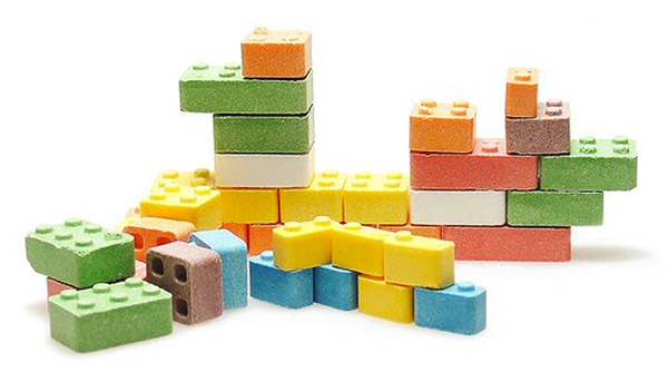 Edible LEGO Bricks