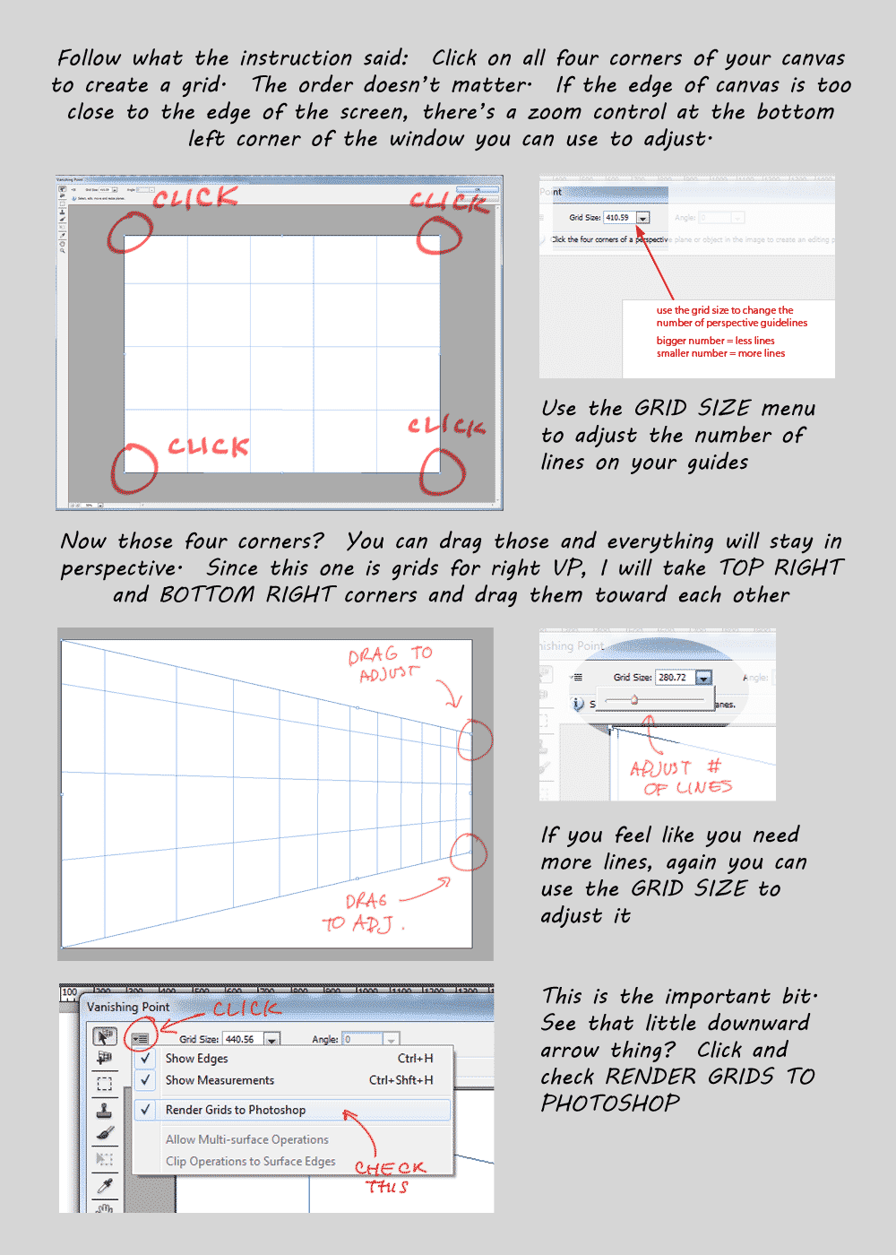 Flooby Nooby Easy Two Point Perspective Guides In Photoshop Flooby Nooby Easy Two Point Perspective Guides In Photoshop