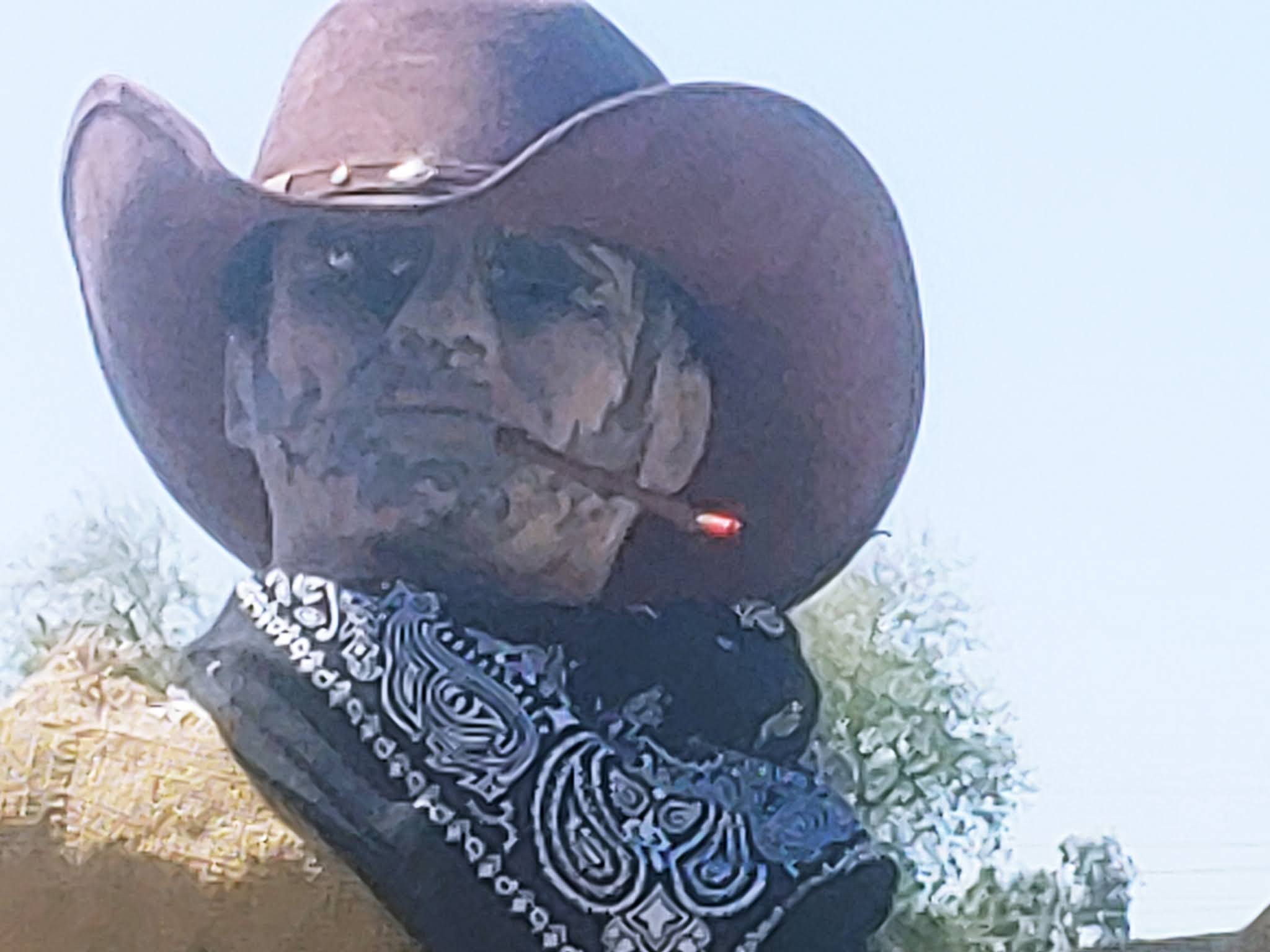 Josiah Undead Cowboy Scarecrow