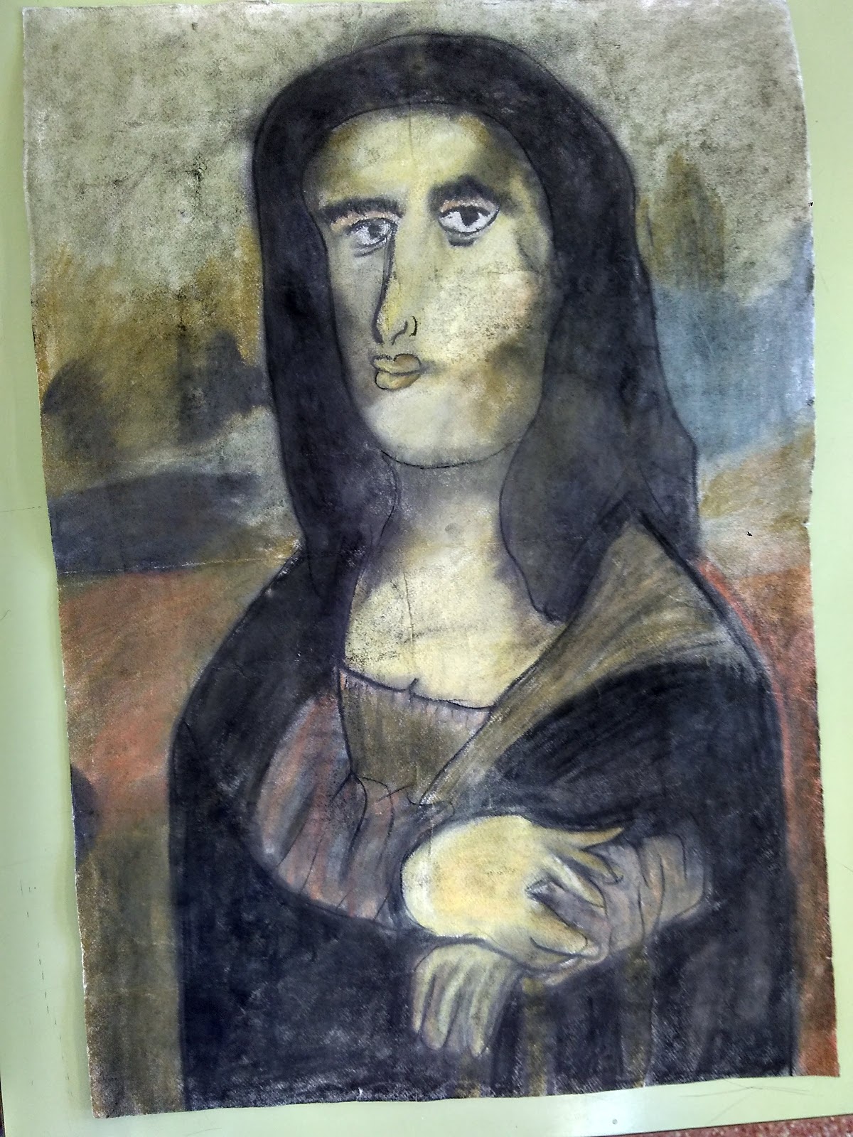 DIBUJO EN LÍNEA: REINTERPRETACIÓN DE LA OBRA DE ARTE