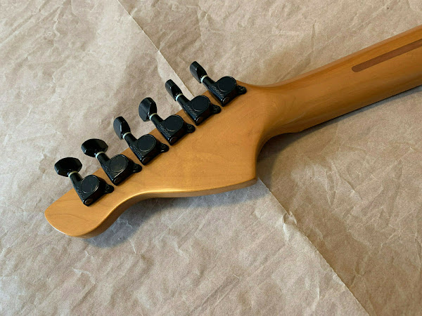 MATRIXSYNTH: Casio PG-300 Turquioseburst Flame Electric Guitar with Midi and Synth Sounds SN 001541