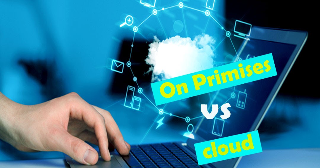 difference between on-premises data center vs cloud computing