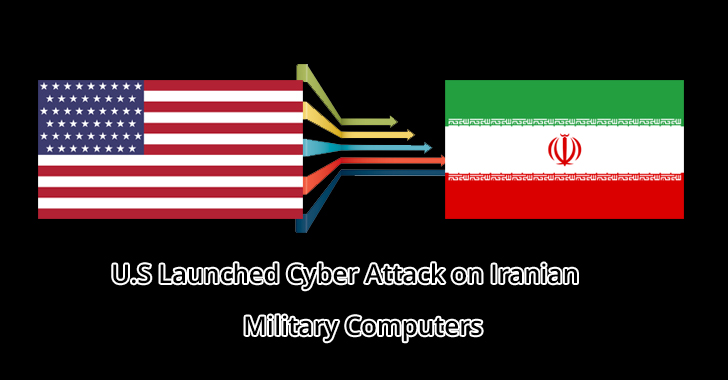 U.S Launched Cyber Attack on Iranian Military Computer system