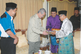 Undang Luak Johol: Kunjungan Tun Abdullah Ahmad Badawi