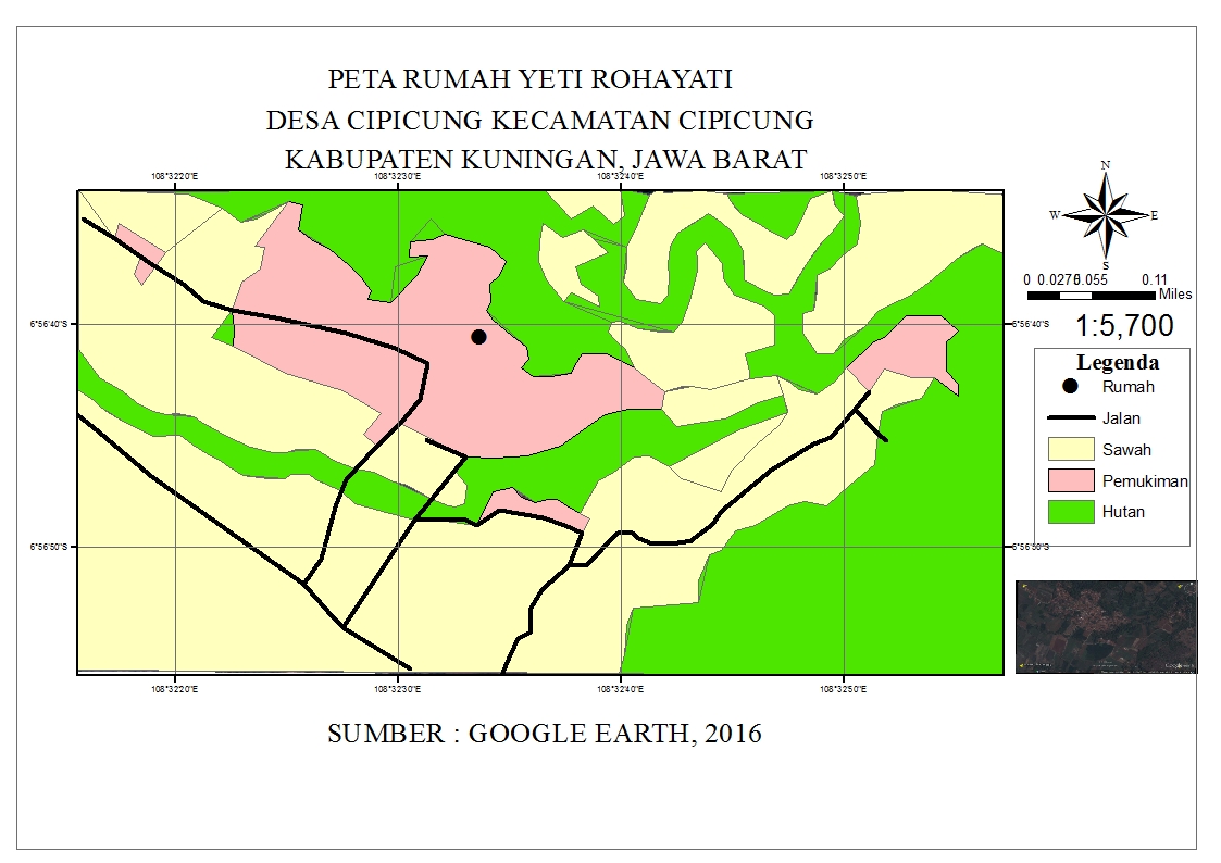 STANDAR OPERASIONAL PEMBUATAN PETA TEMATIK