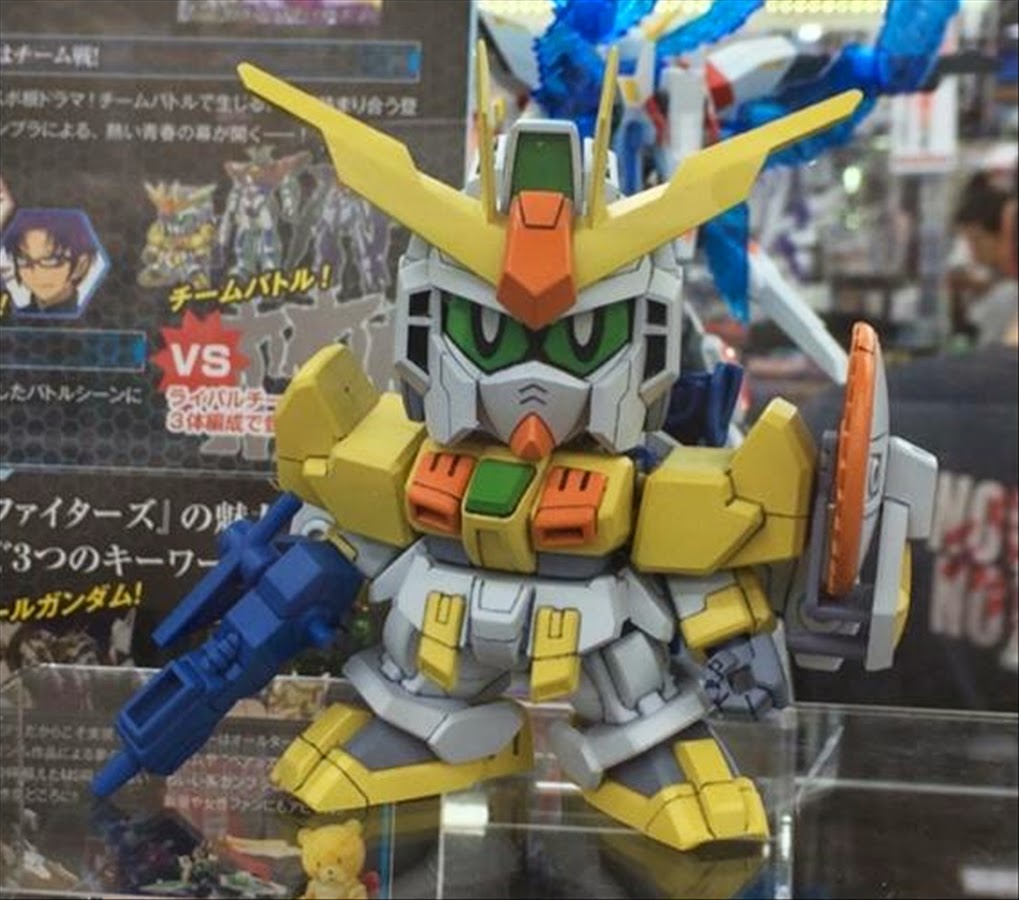 SD Winning Gundam - Exhibited at Yodobashi Akihabara