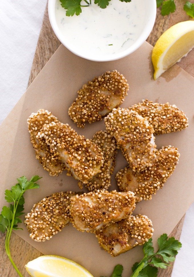 Quinoa Breaded Fish at Ilene Haase blog