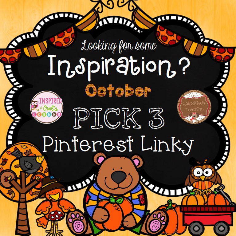 October Pick 3 Pinterest Party - Momma with a Teaching Mission