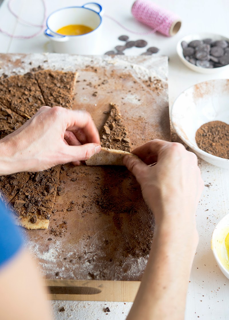 Chocolate Rugelach (Rugala) - WILD GREENS & SARDINES