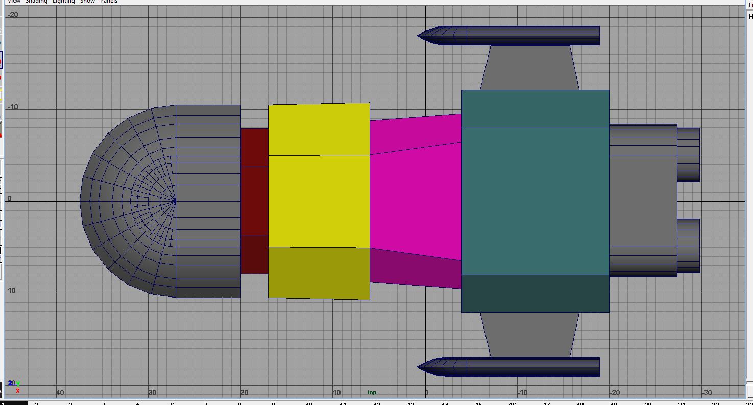 RC Sci Fi: Merchant vessel part 1