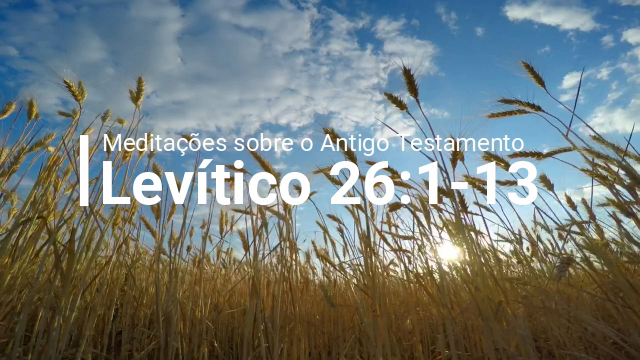 Levítico 26:1-13 | Acervo Digital Cristão