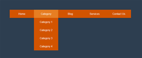 Cara Membuat Dropdown Menu - AFELFGIE