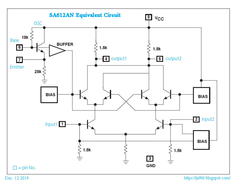 Radio Experimenter's Blog: 【回路】SA612A test at 455kHz