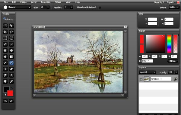 Splashup, potente editor de imágenes gratuito y online ~ Trucos ...