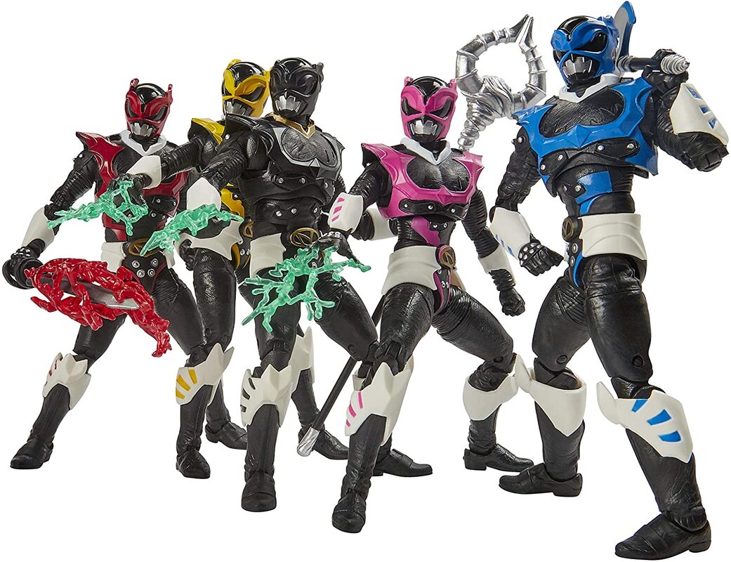 Power Rangers Lightning Collection Psycho Rangers Set Revealed - JEFusion
